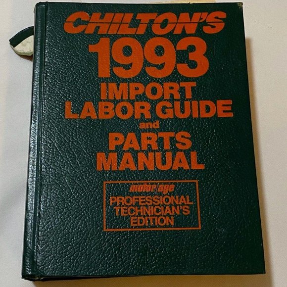Chilton | Office | Chiltons 993 Import Labor Guide | Poshmark